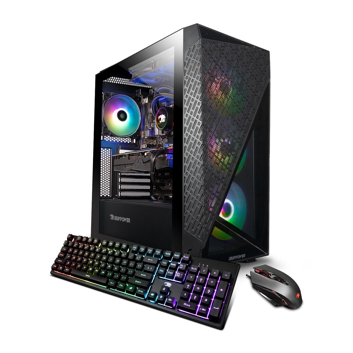 iBuyPower SlateMeshI7N46T01 Gaming Desktop Computer - 240mm liquid Int – DataVision