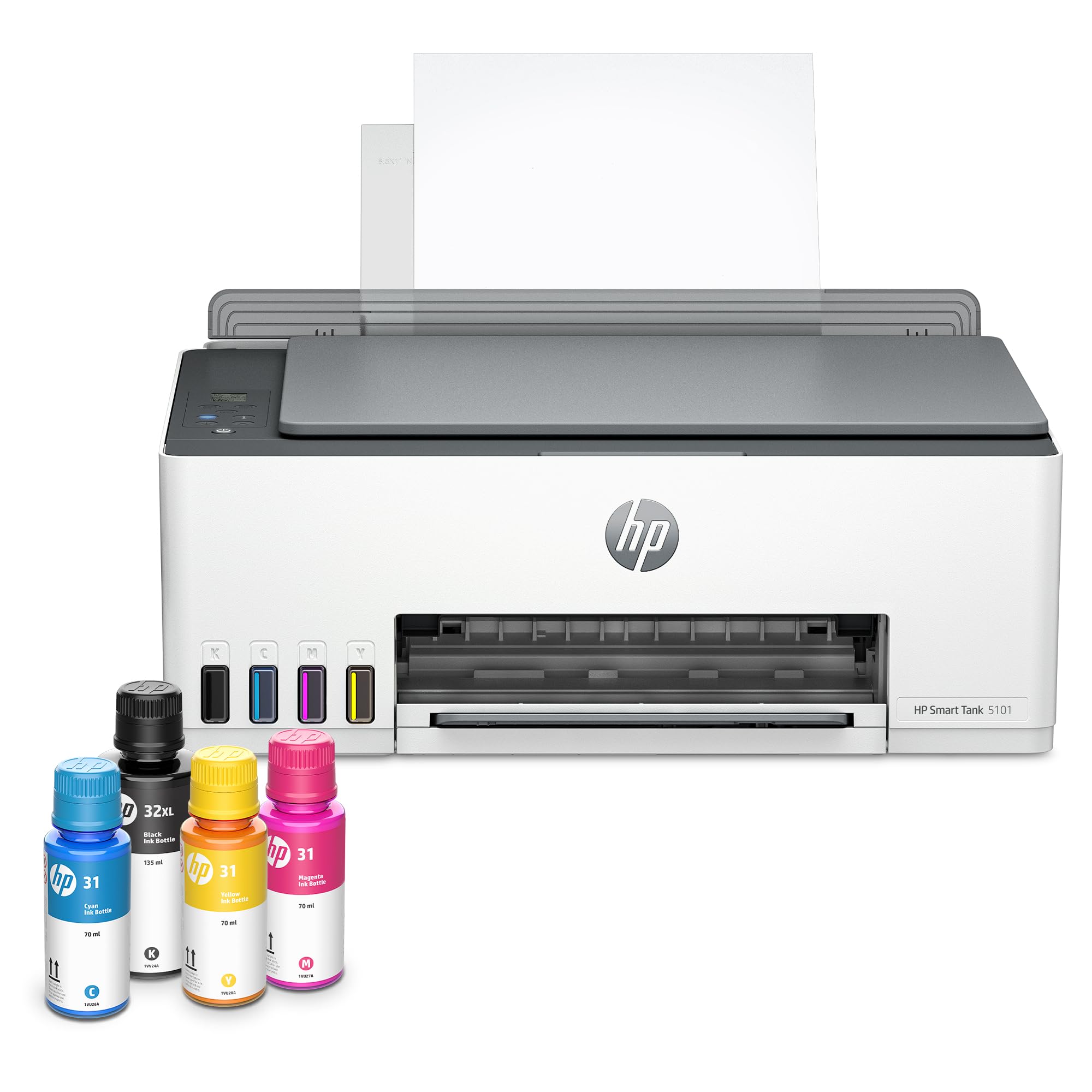 HP Smart Tank 5101 Wireless All-in-One Ink Tank Printer, Scanner, Copi ...