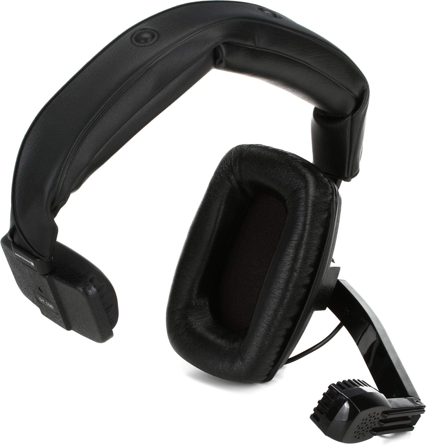 beyerdynamic DT-108-200-400-BLACK Single-Ear Headset with Dynamic Hype ...