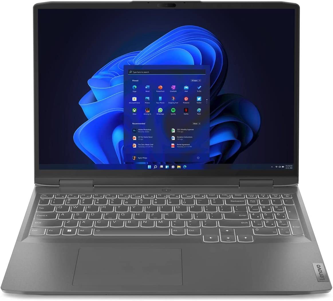Lenovo Legion Pro 5 16-in Gaming Laptop Computer - i7 16GB 512GB SSD R ...