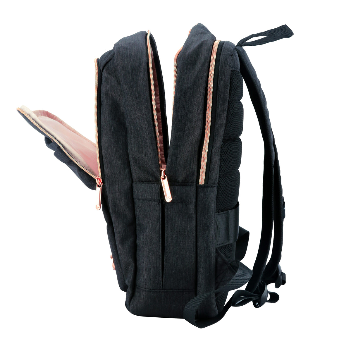 Swissdigital Katy Rose Black Computer Backpack